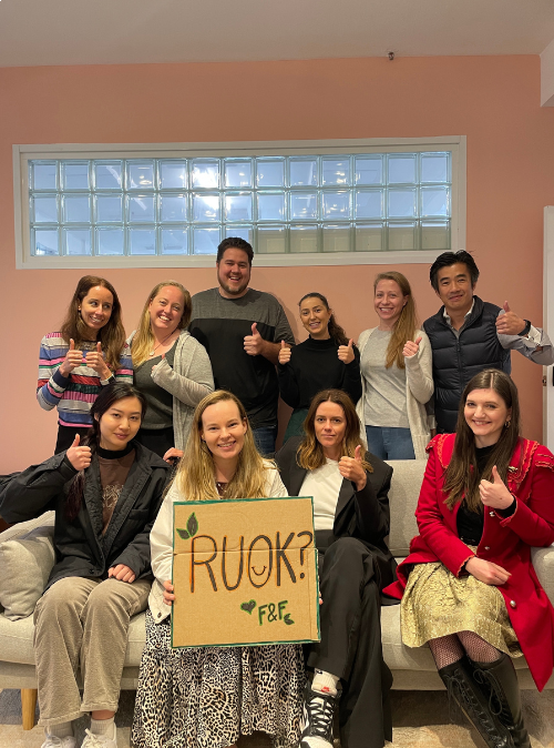Initiating workplace conversations for R U OK Day | Flora & Fauna