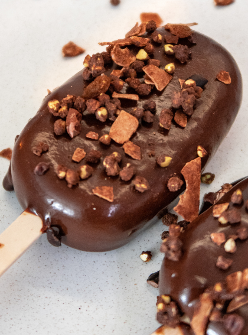 Homemade Vegan Magnums | Flora & Fauna