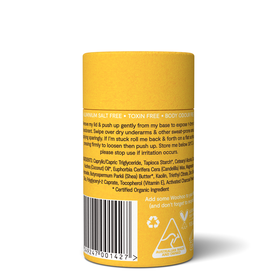 Woohoo! Deodorant & Anti-Chafe Stick Mellow Sensitive | Flora & Fauna AU