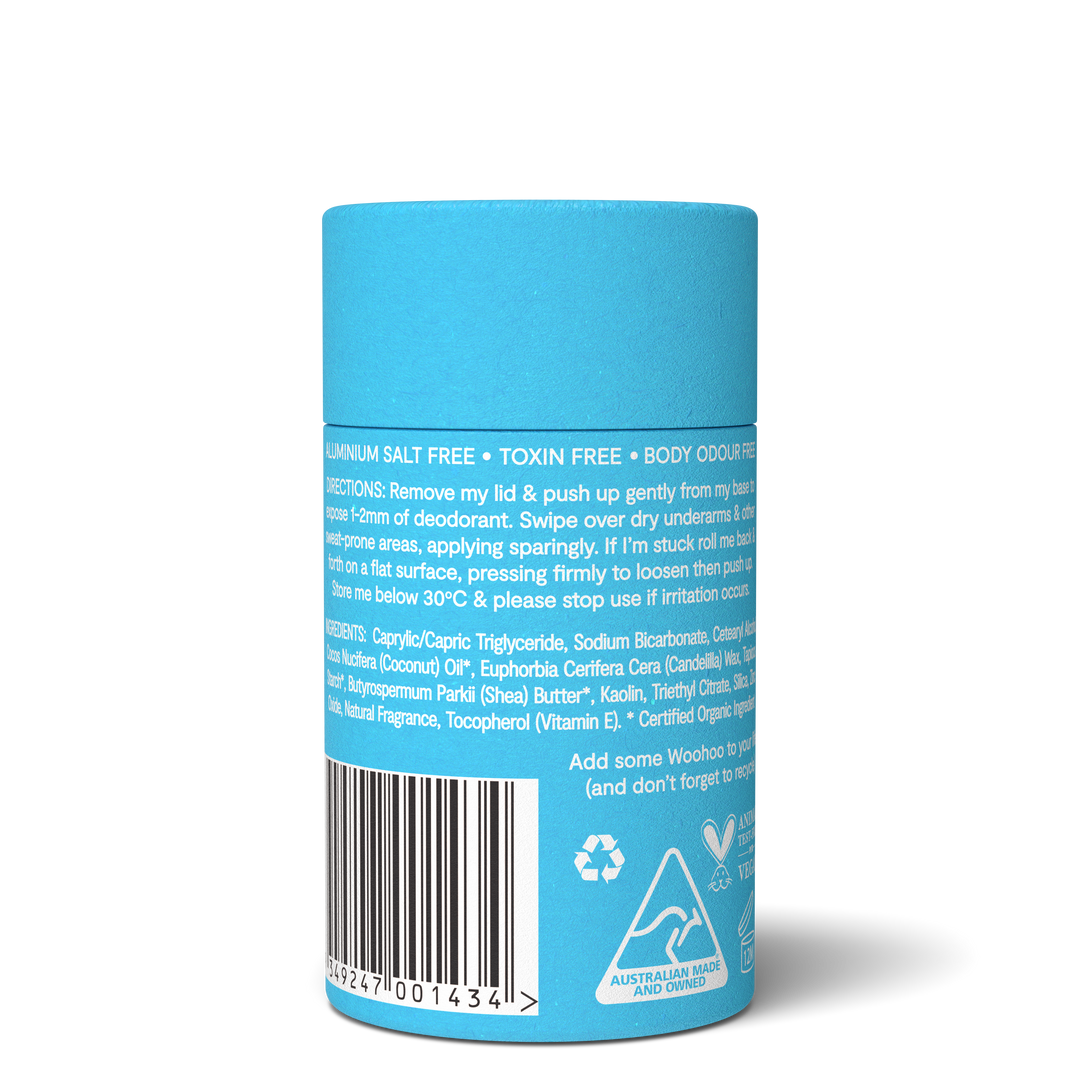 Woohoo! Deodorant & Anti-Chafe Stick Surf Regular Strength | Flora ...
