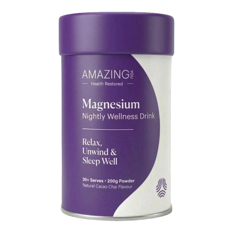 Amazing You Magnesium Nightly Wellness Drink - Cacao & Chai | Flora ...