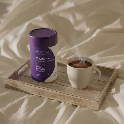 Amazing You Magnesium Nightly Wellness Drink - Cacao & Chai | Flora ...
