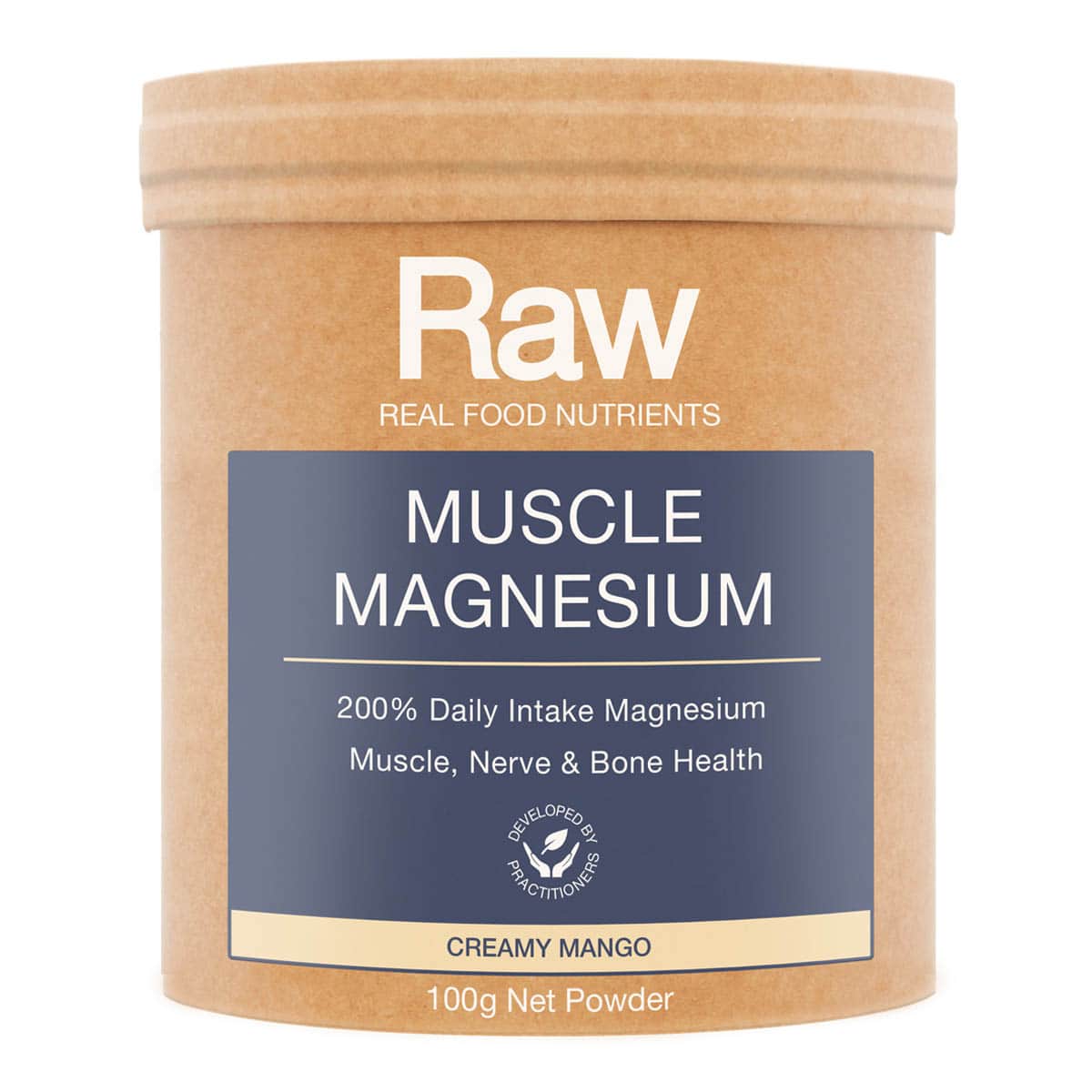 Amazonia Raw Muscle Magnesium - Creamy Mango | Flora & Fauna AU
