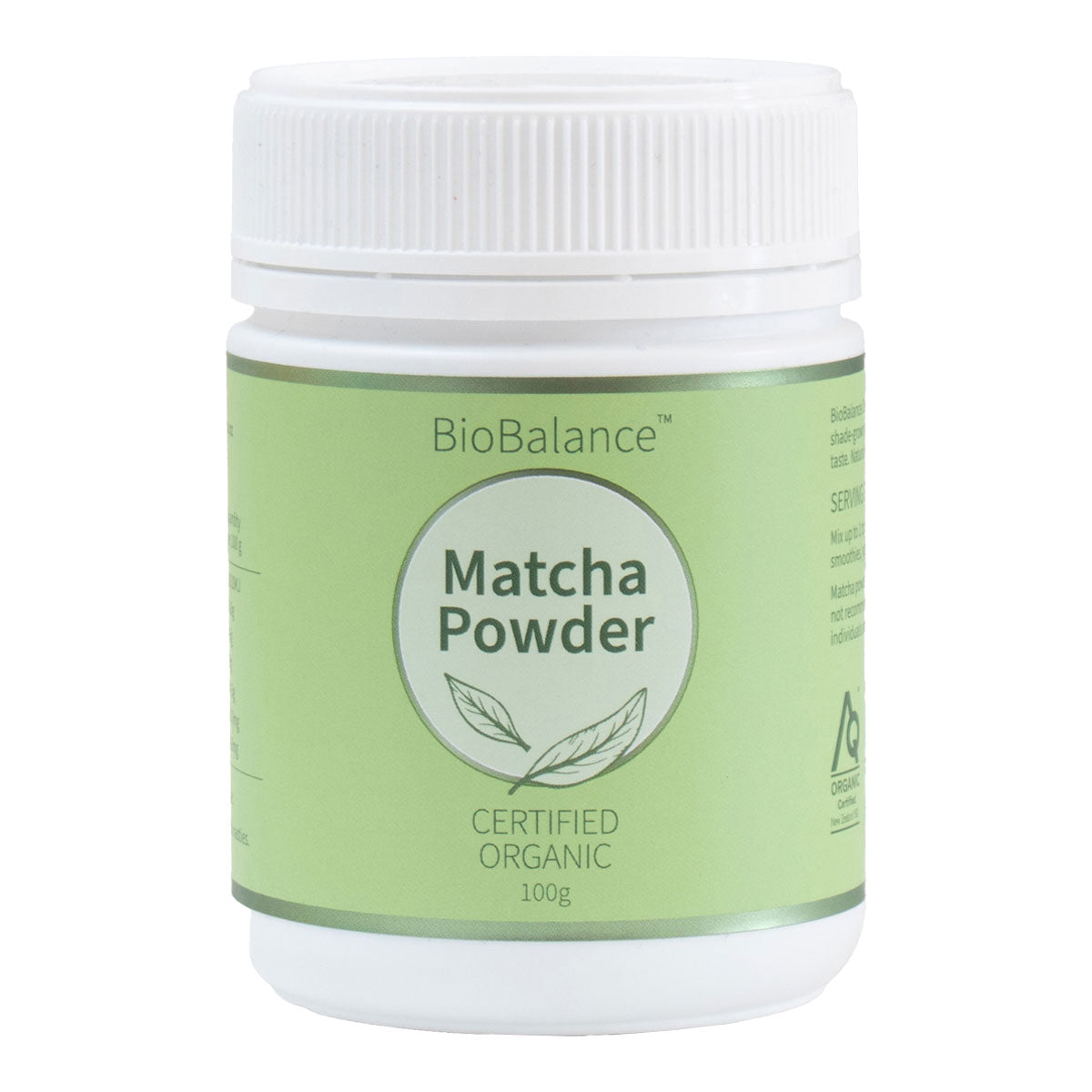BioBalance Organic Matcha Powder | Flora & Fauna AU