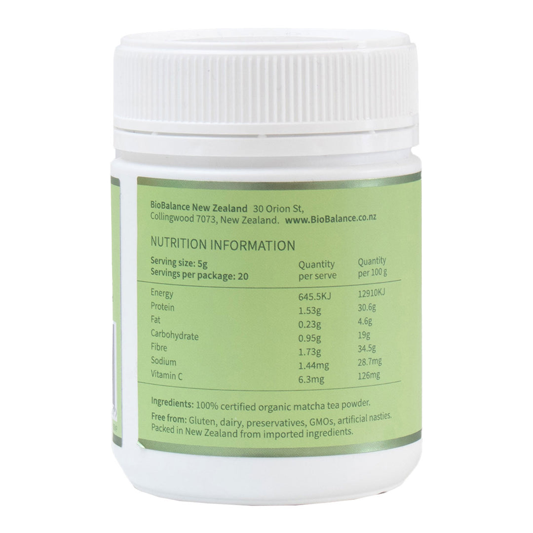 BioBalance Organic Matcha Powder | Flora & Fauna AU