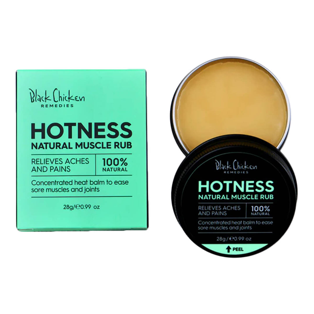 Black Chicken Remedies Hotness Natural Muscle Rub | Flora & Fauna AU