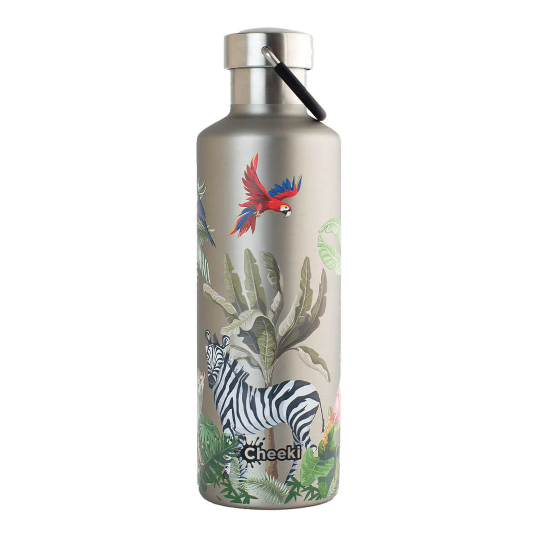Cheeki Insulated Classic Bottle | Flora & Fauna AU