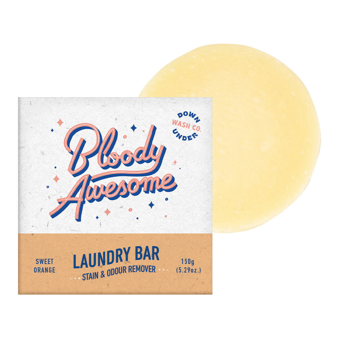 Downunder Wash Co. Bloody Awesome Laundry Bar | Flora & Fauna AU