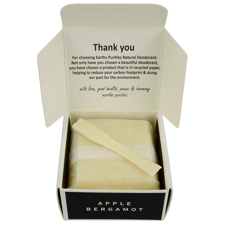 Earths Purities Bicarb Free Deodorant Apple Bergamot – Flora & Fauna