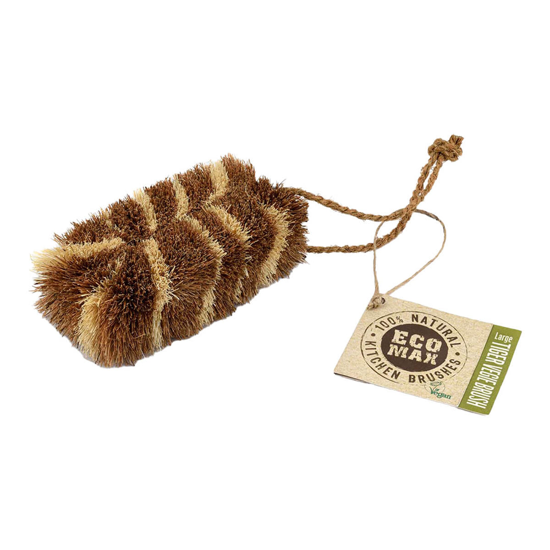 Eco Max Tiger Veggie Brush | Flora & Fauna AU