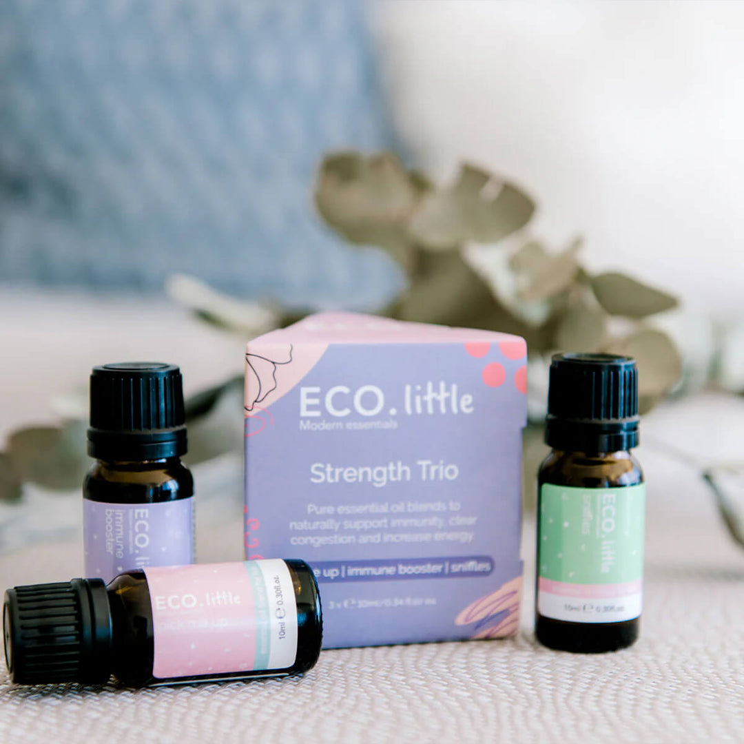 ECO. Little Strength Essential Oil Trio | Flora & Fauna AU