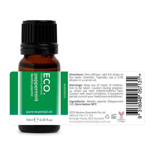 ECO. Peppermint Pure Essential Oil | Flora & Fauna AU