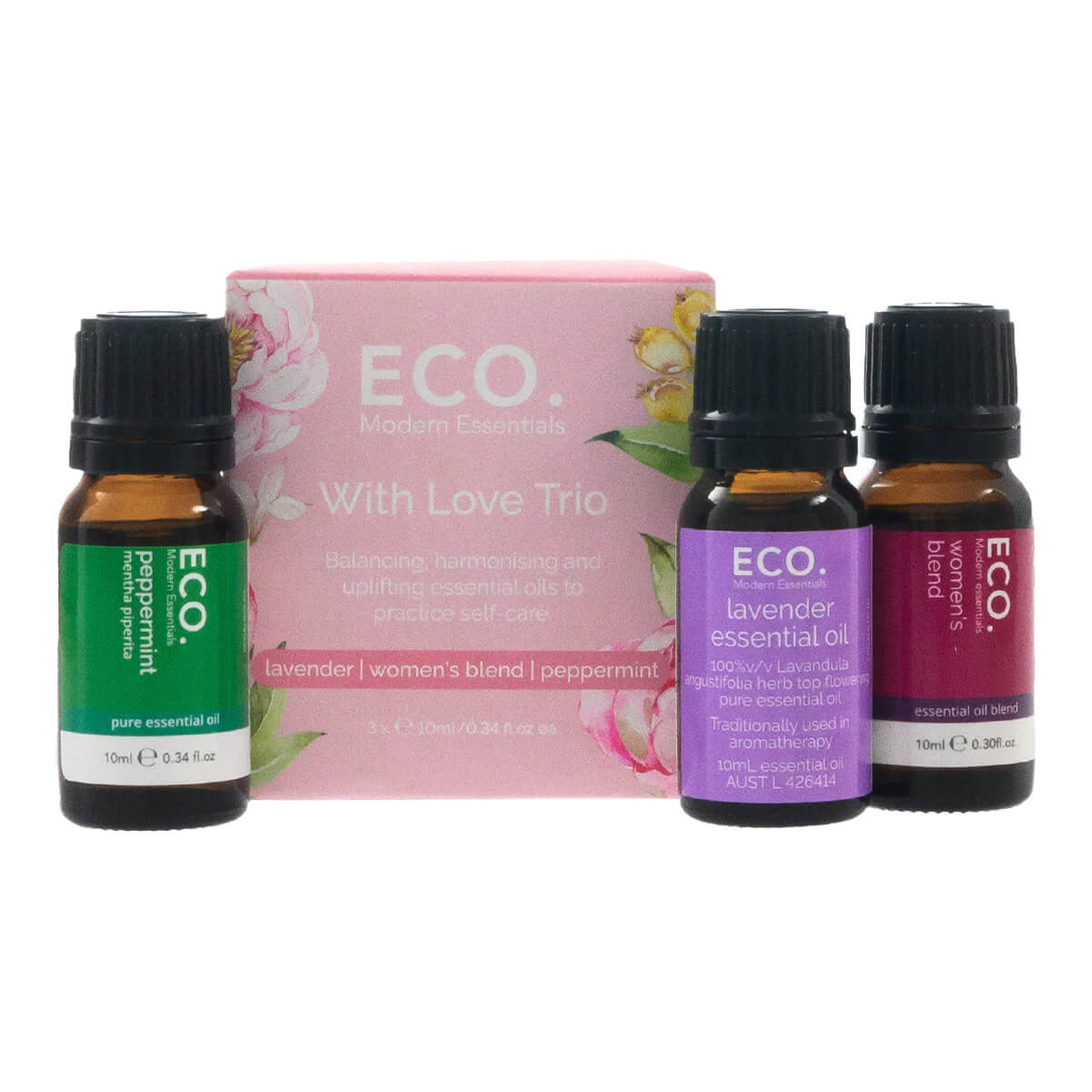 ECO. With Love Essential Oil Trio | Flora & Fauna AU