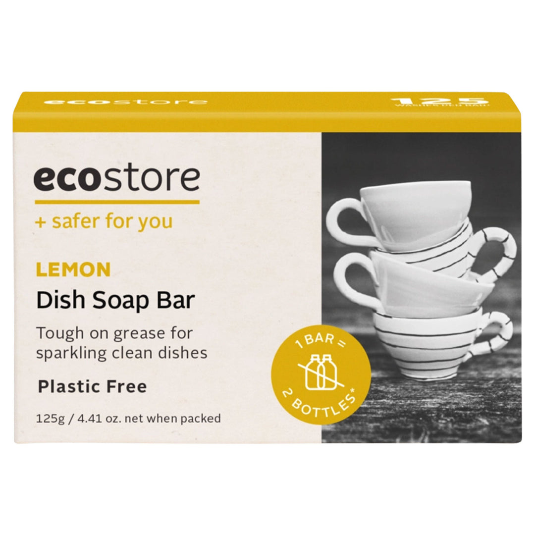 ecostore Dish Soap Bar - Lemon | Flora & Fauna AU