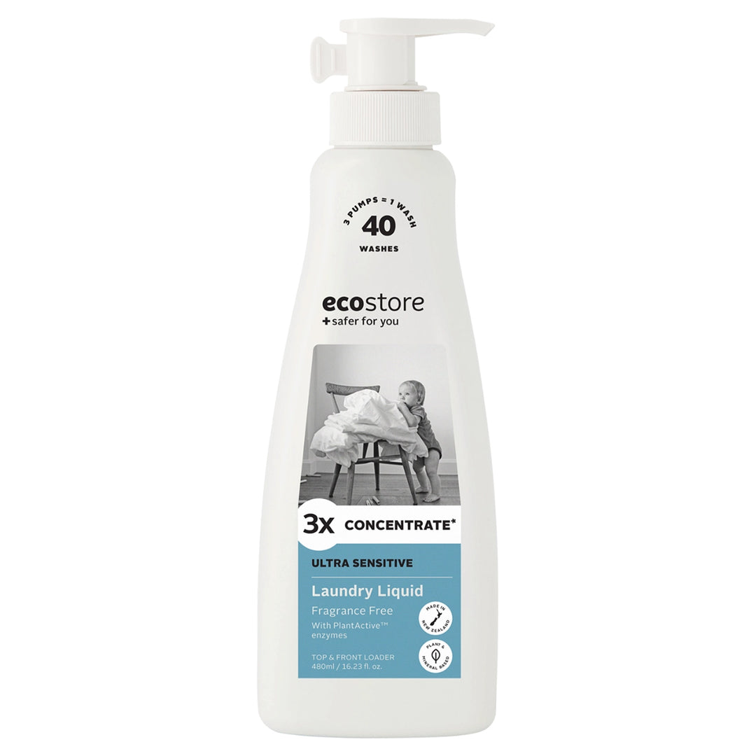ecostore Laundry Liquid 3X Concentrate Ultra Sensitive | Flora & Fauna AU