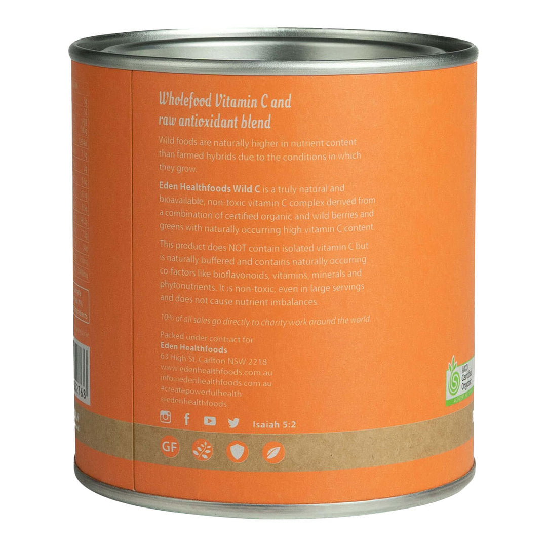 Eden Healthfoods Wild C Natural Vitamin Powder | Flora & Fauna AU