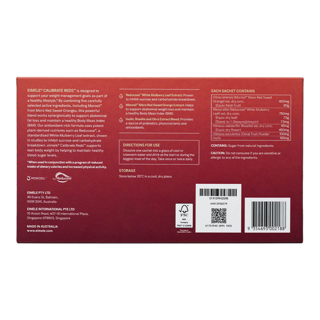 eimele Calibrate Reds | Flora & Fauna AU