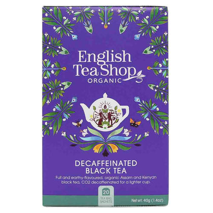 English Tea Shop Organic Decaffeinated Black Tea | Flora & Fauna AU