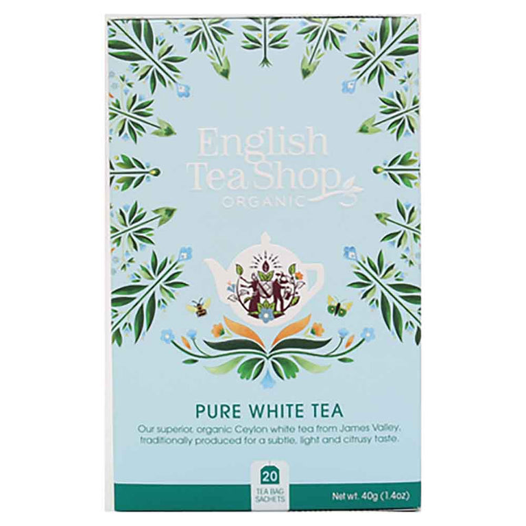 English Tea Shop Organic Pure White Tea | Flora & Fauna AU