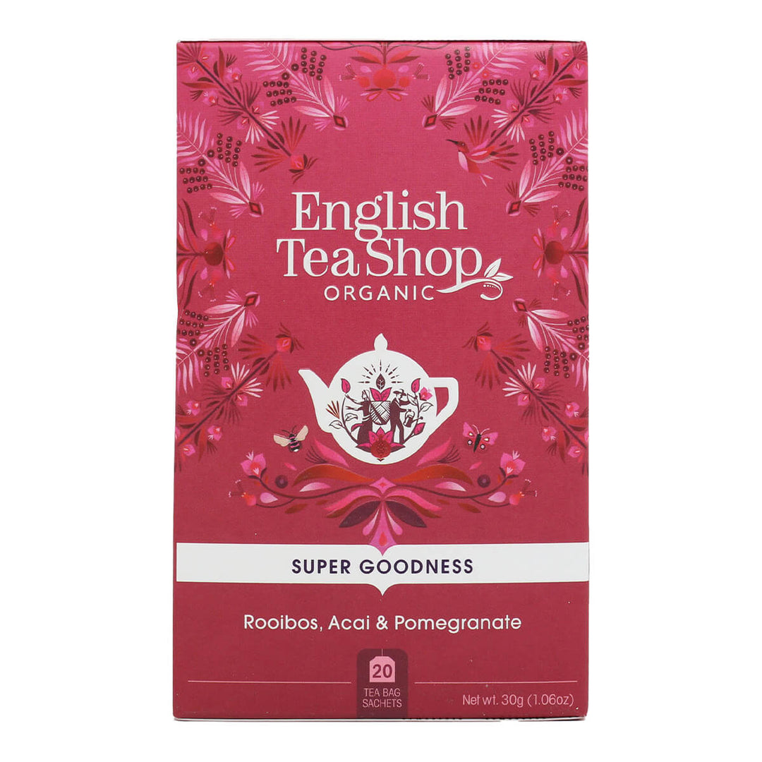 English Tea Shop Rooibos, Acai & Pomegranate Tea | Flora & Fauna AU