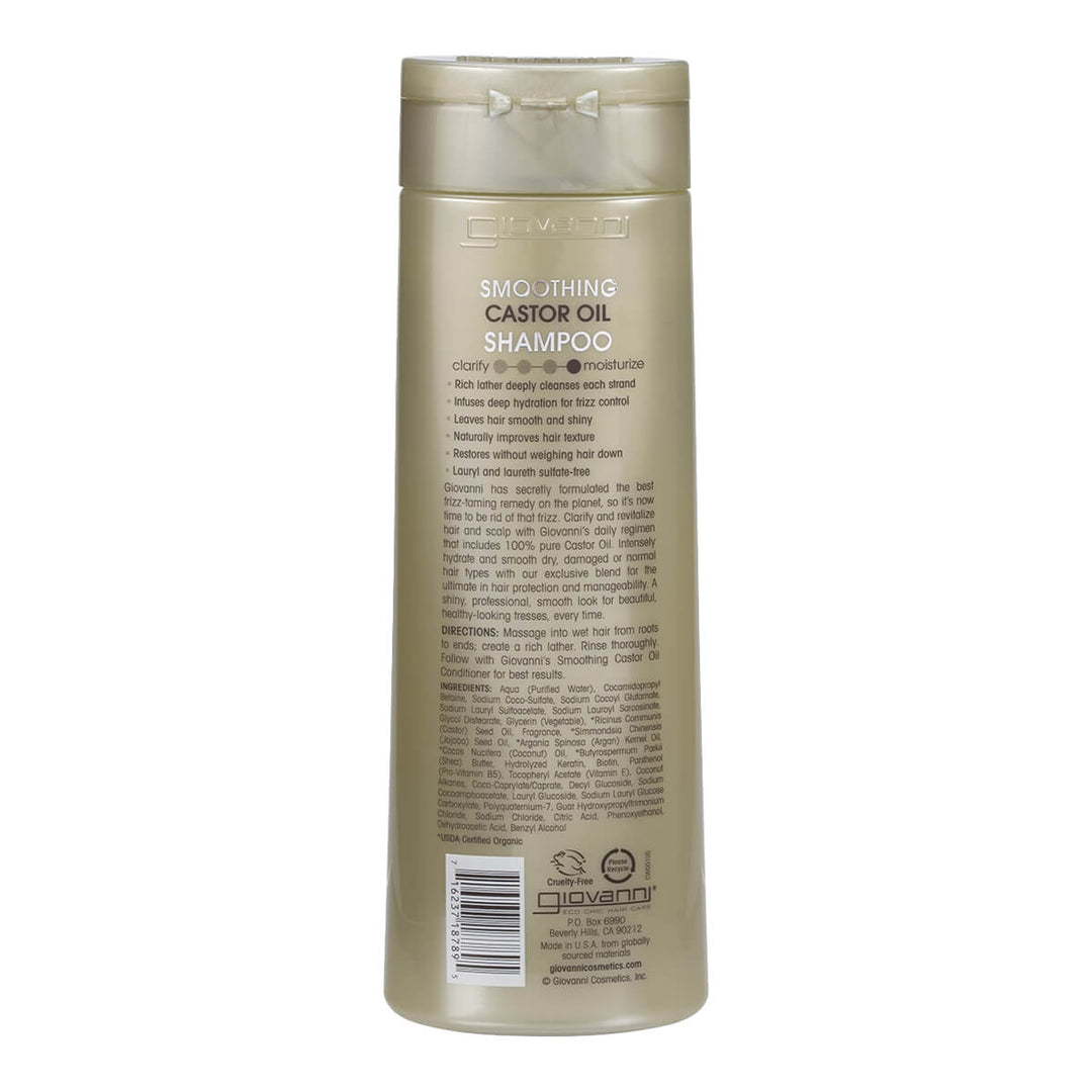 Giovanni Smoothing Castor Oil Shampoo | Flora & Fauna AU