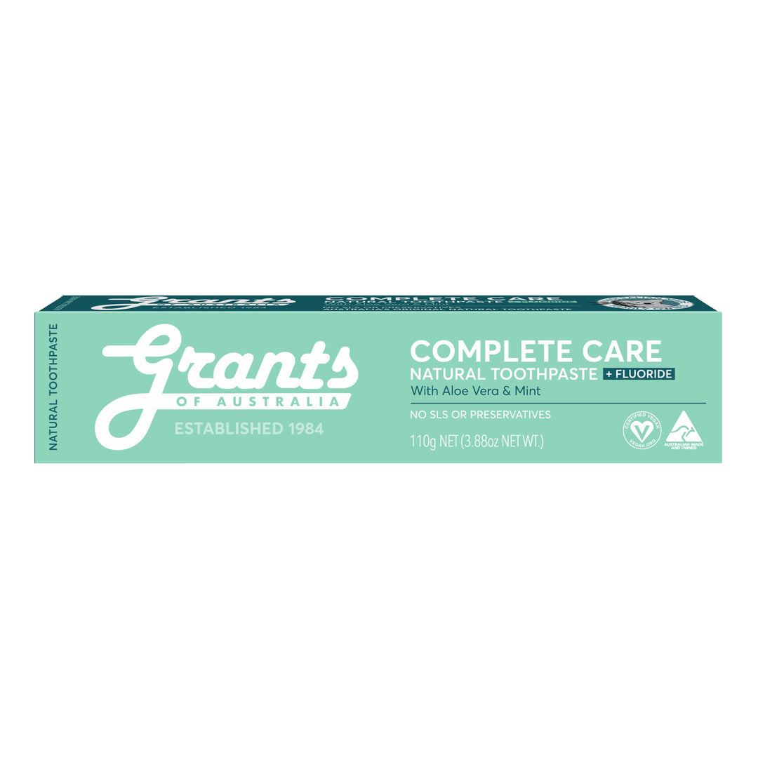 Grants Complete Care Natural Toothpaste - With Fluoride | Flora & Fauna AU