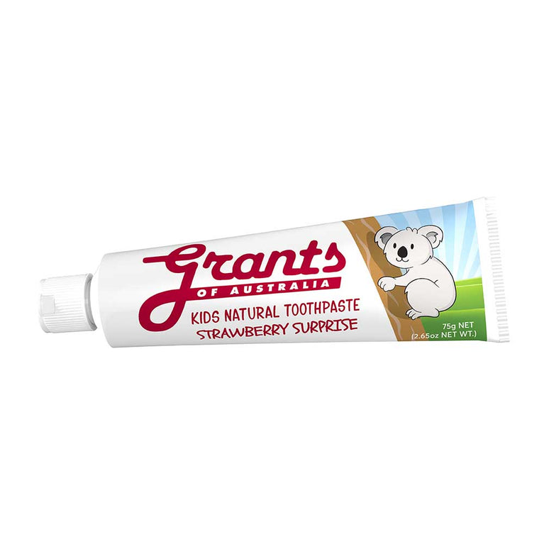 Grant's Kids Natural Strawberry Toothpaste | Flora & Fauna AU