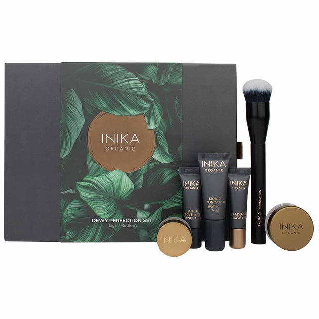 INIKA Organic Dewy Perfection Set | Flora & Fauna AU