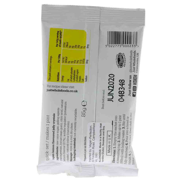 Vegan Lemon Jelly Crystals – Flora & Fauna