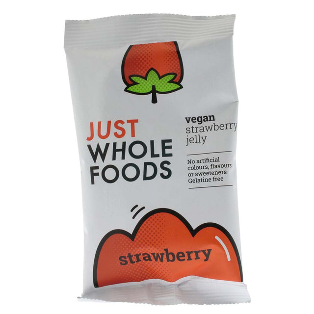 Just Wholefoods Vegan Strawberry Jelly Crystals | Flora & Fauna AU