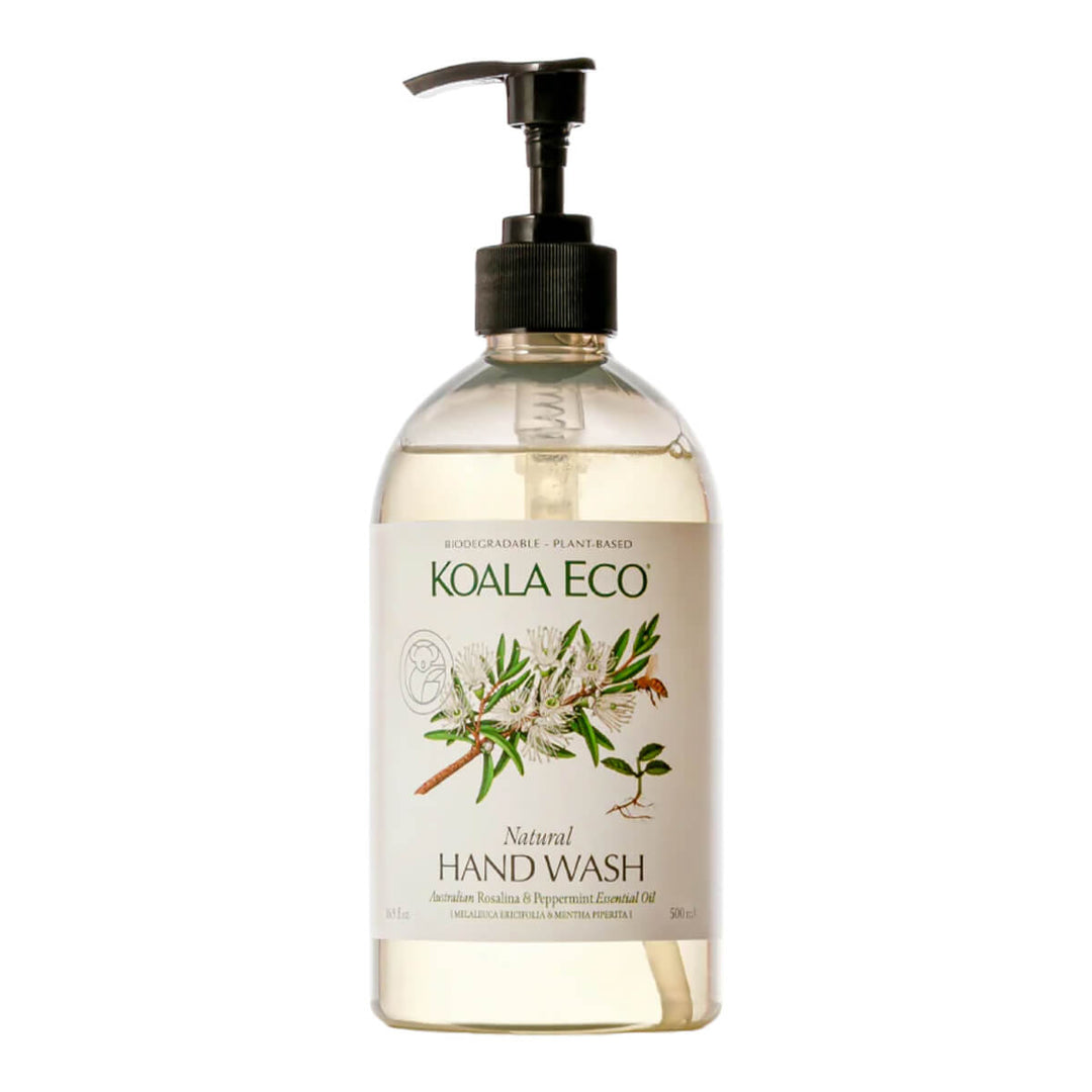Koala Eco Natural Hand Wash - Rosalina & Peppermint | Flora & Fauna AU