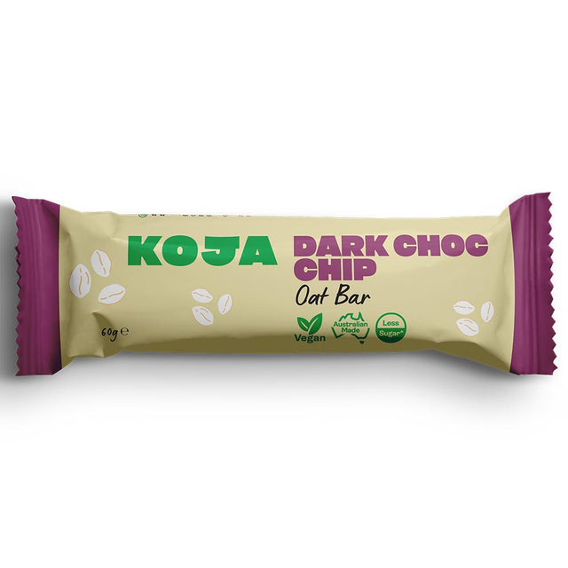 KOJA Vegan Dark Choc Chip Oat Bar – Flora & Fauna