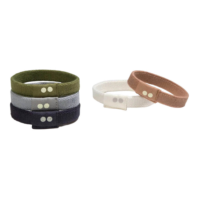 Kooshoo Plastic-Free Flat Hair Ties - Classic | Flora & Fauna AU