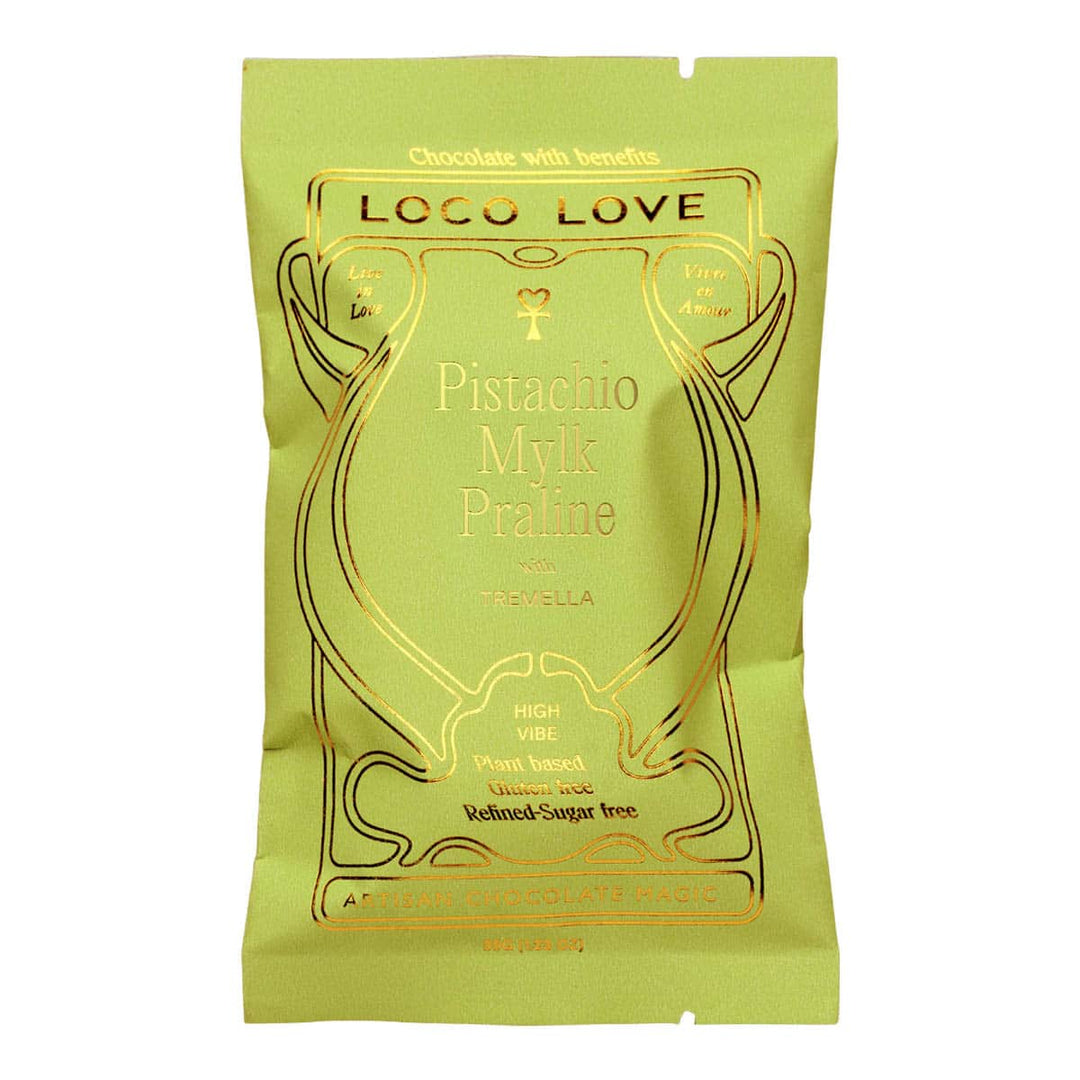 Loco Love Pistachio Mylk Praline Chocolate | Flora & Fauna AU