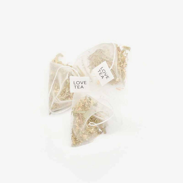 Love Tea Lemongrass & Ginger Pyramid Tea Bags | Flora & Fauna AU