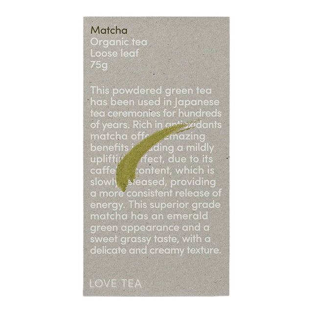 Love Tea | Certified Organic Teas at Flora & Fauna AU