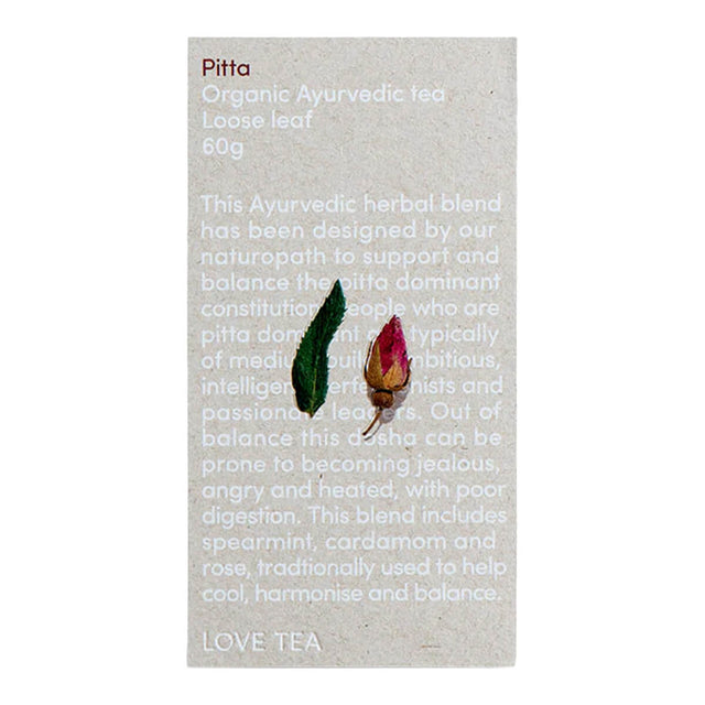 Love Tea Pitta 60g Loose Leaf Box – Flora & Fauna