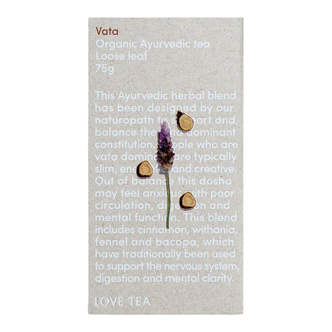 Love Tea Vata Loose Leaf Tea | Flora & Fauna AU