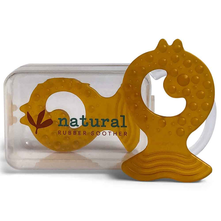 Natural Rubber Teether Twin – Flora & Fauna