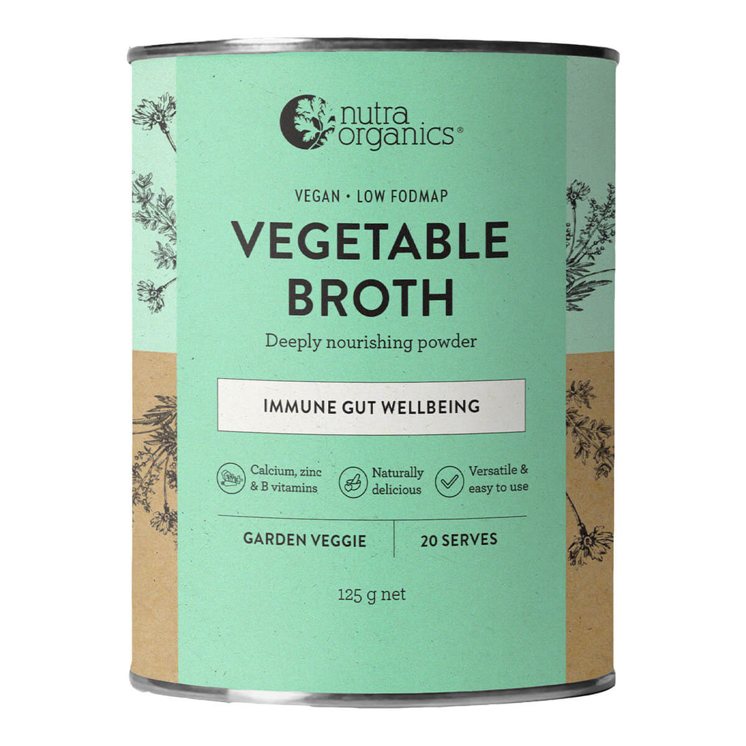 Nutra Organics Vegetable Broth - Garden Veggie | Flora & Fauna AU