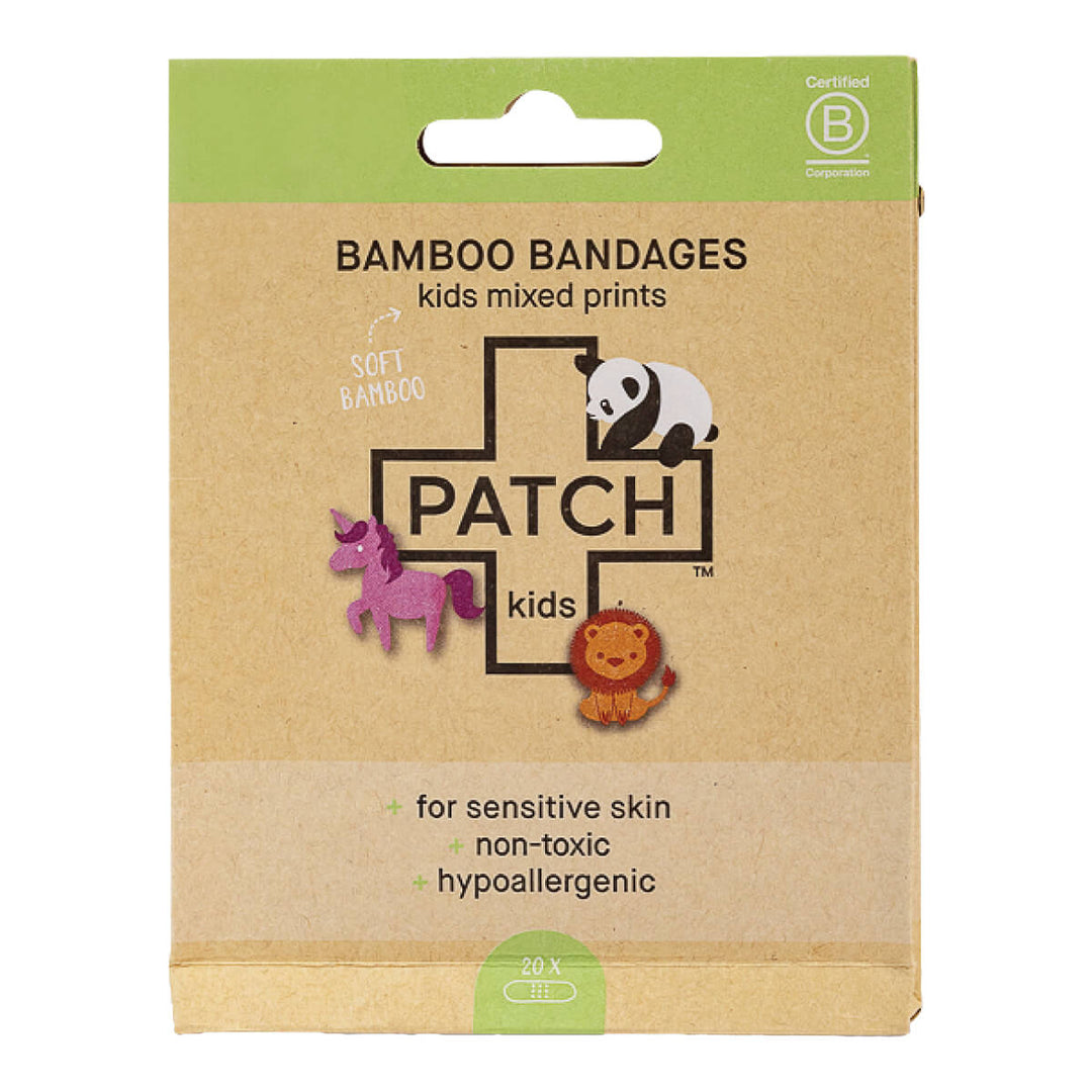 PATCH Kids Bamboo Bandages - Mixed | Flora & Fauna AU