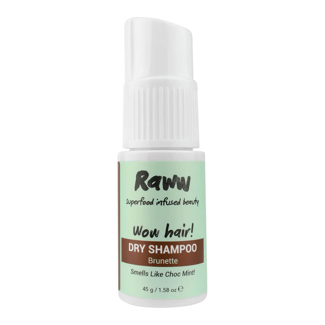 Raww Wow Hair! Dry Shampoo - Choc Mint | Flora & Fauna AU