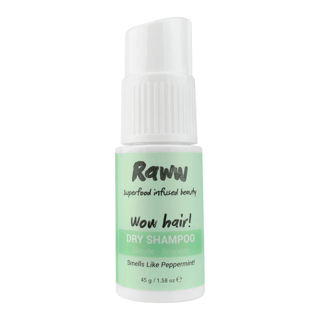 Raww Wow Hair! Dry Shampoo - Peppermint | Flora & Fauna AU
