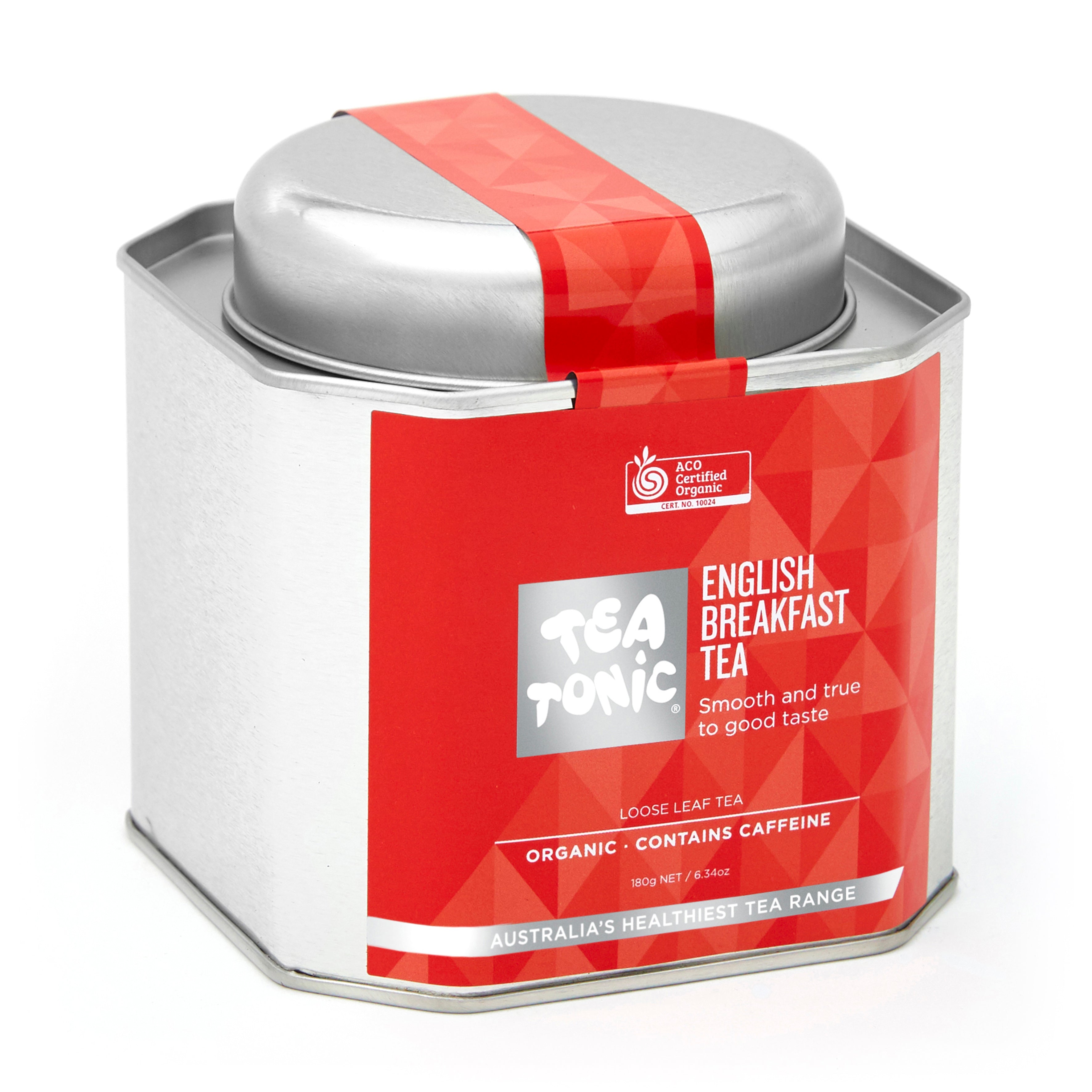 Tea Tonic English Breakfast Tea Loose Leaf Tin | Flora & Fauna AU