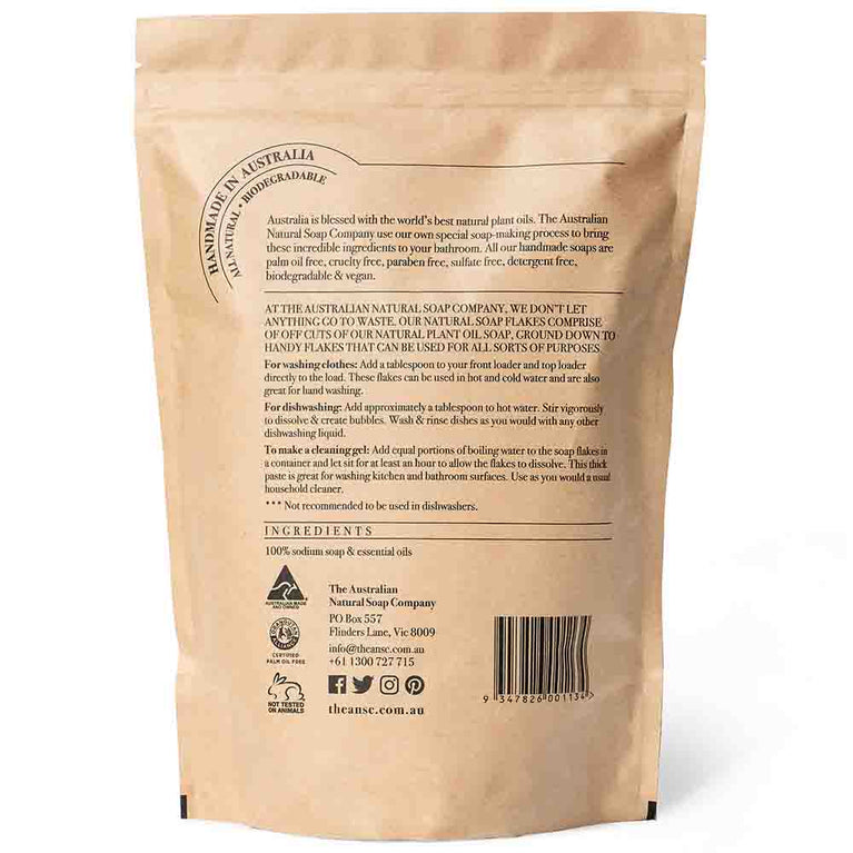 The ANSC All Natural Soap Flakes | Flora & Fauna AU