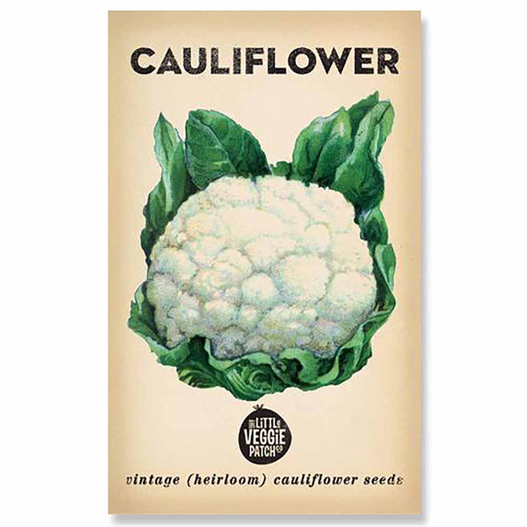 The Little Veggie Patch Co Cauliflower Heirloom Seeds – Flora & Fauna