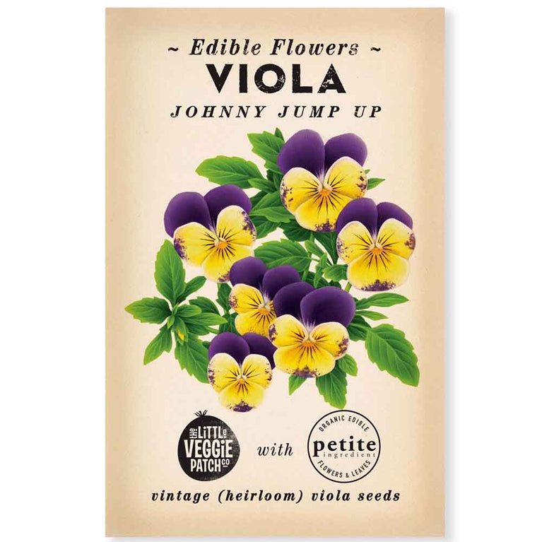 The Little Veggie Patch Co Viola Heirloom Seeds – Flora & Fauna