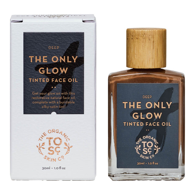 The Organic Skin Co The Only Glow Tinted Face Oil | Flora & Fauna AU