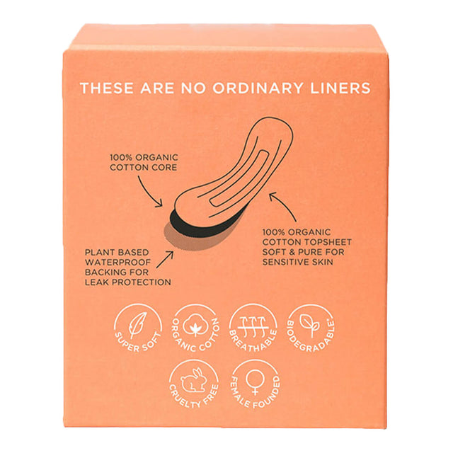 TOM Organic Ultra Thin Liners | Flora & Fauna AU