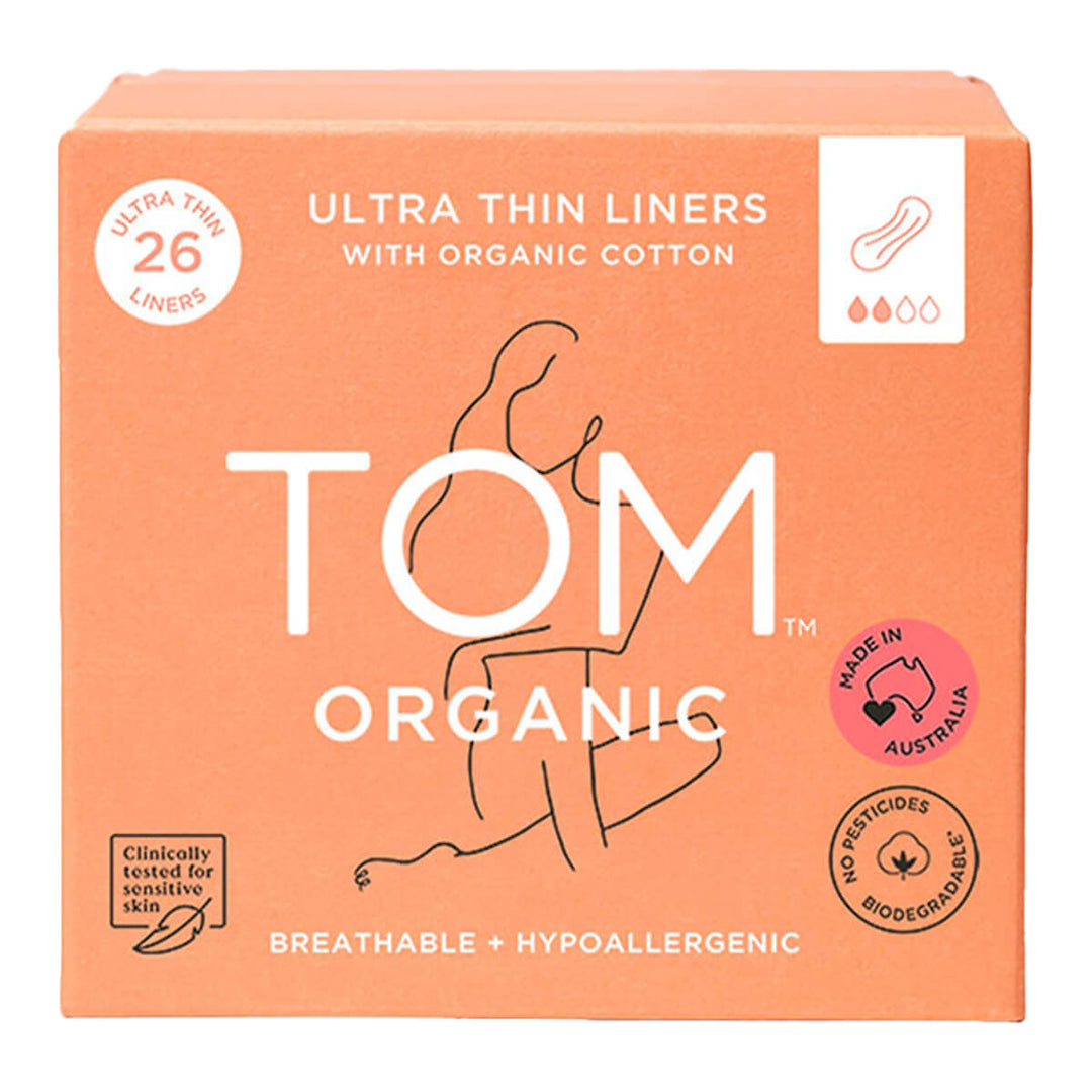 TOM Organic Ultra Thin Liners | Flora & Fauna AU